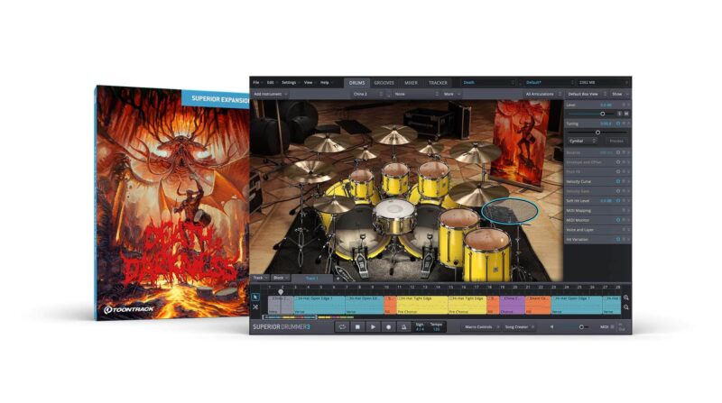 Toontrack – DEATH & DARKNESS SDX – Sale On Plugins