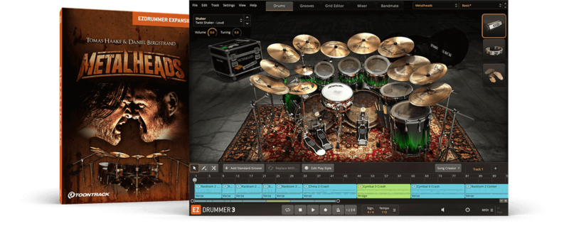 Toontrack – EZX Metalheads – Sale On Plugins
